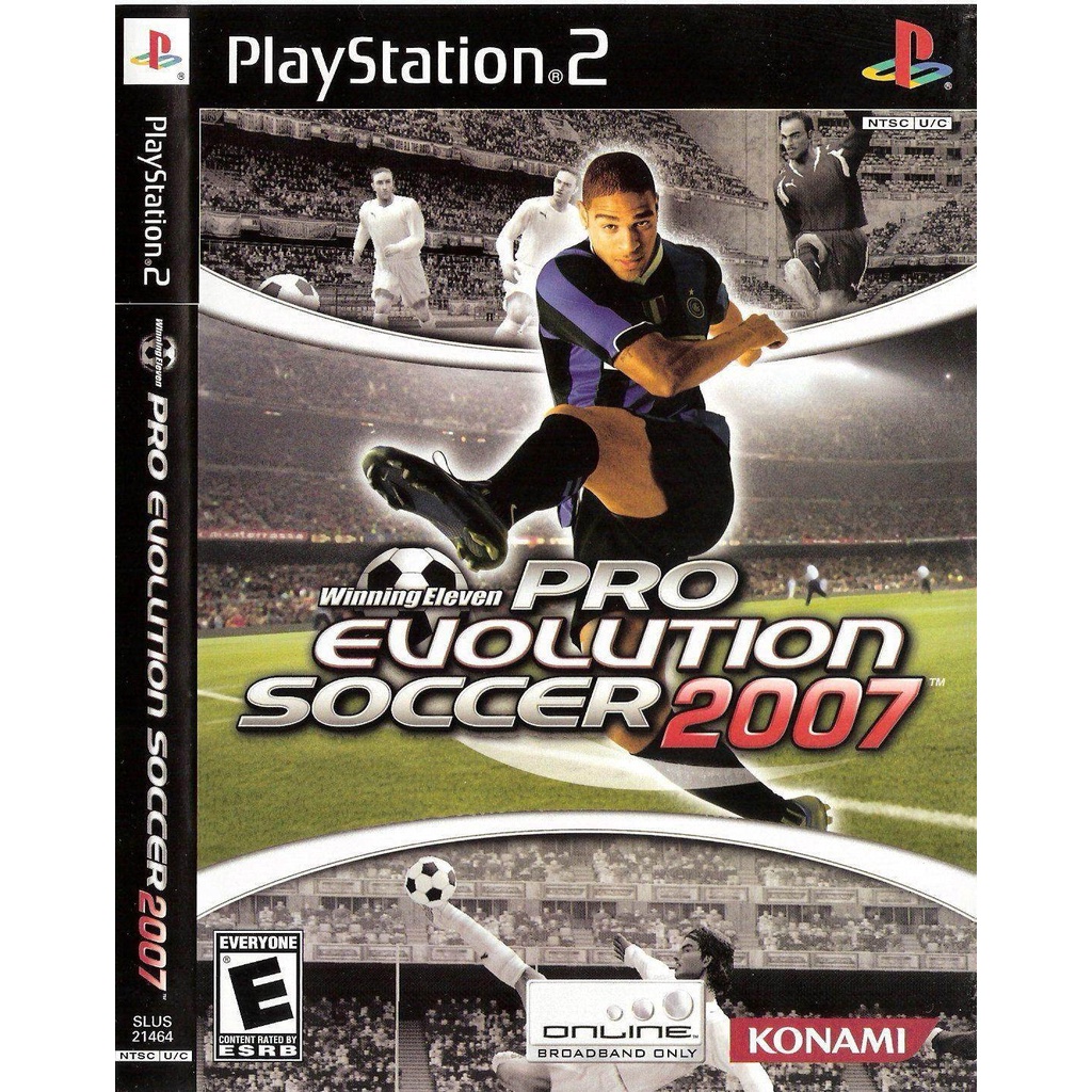 แผ่นเกมส์ Pro Evolution Soccer 2007 PES 2007 PS2 Playstation2 คุณภาพสูง ราคาถูก | Lazada.co.th