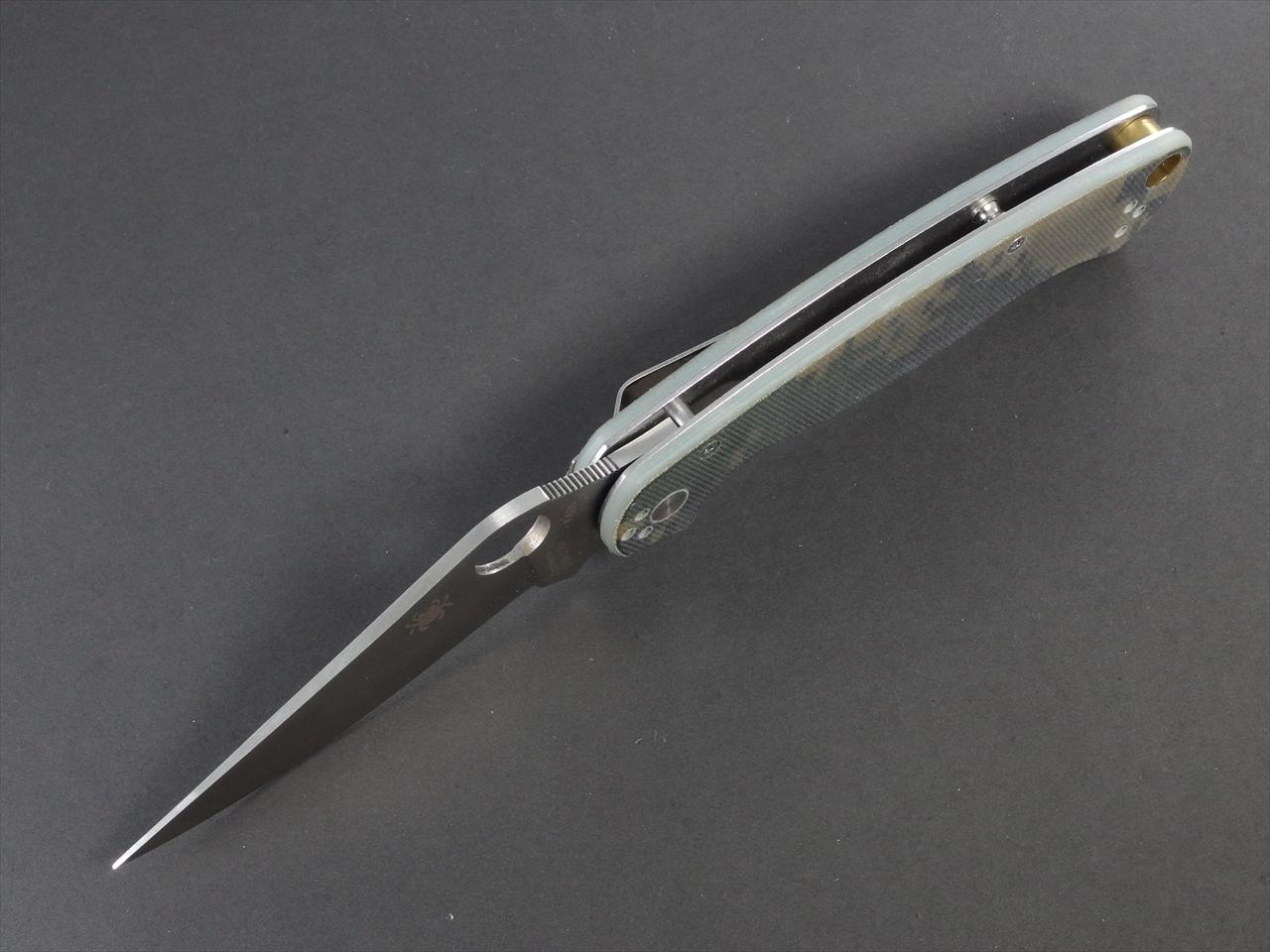 SPYDERCO FA35-CM มีดเดินป่า มีดคม คุณภาพดี CPM-S30Vสแตนเลส ด้ามG10 - SMITH OUTDOORS - ThaiPick