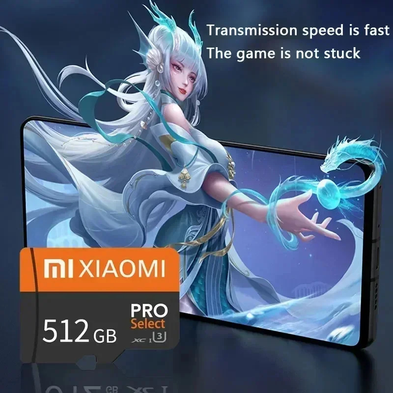 Xiaomi Micro SD การ์ดหน่วยความจำ Class 10 2TB 1TB 512GB 256GB 128GB ...