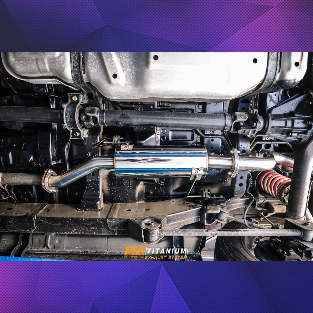 ท่อ JTC TITANIUM ISUZU All New MU-X 2021-2023 ท่อไอเสียสูตรดีเซล พลังเงียบ เพิ่มแรงม้าแรงบิด ...