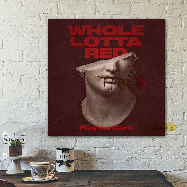 Playboi carti star poster music album cover rap hip hop rap European ...