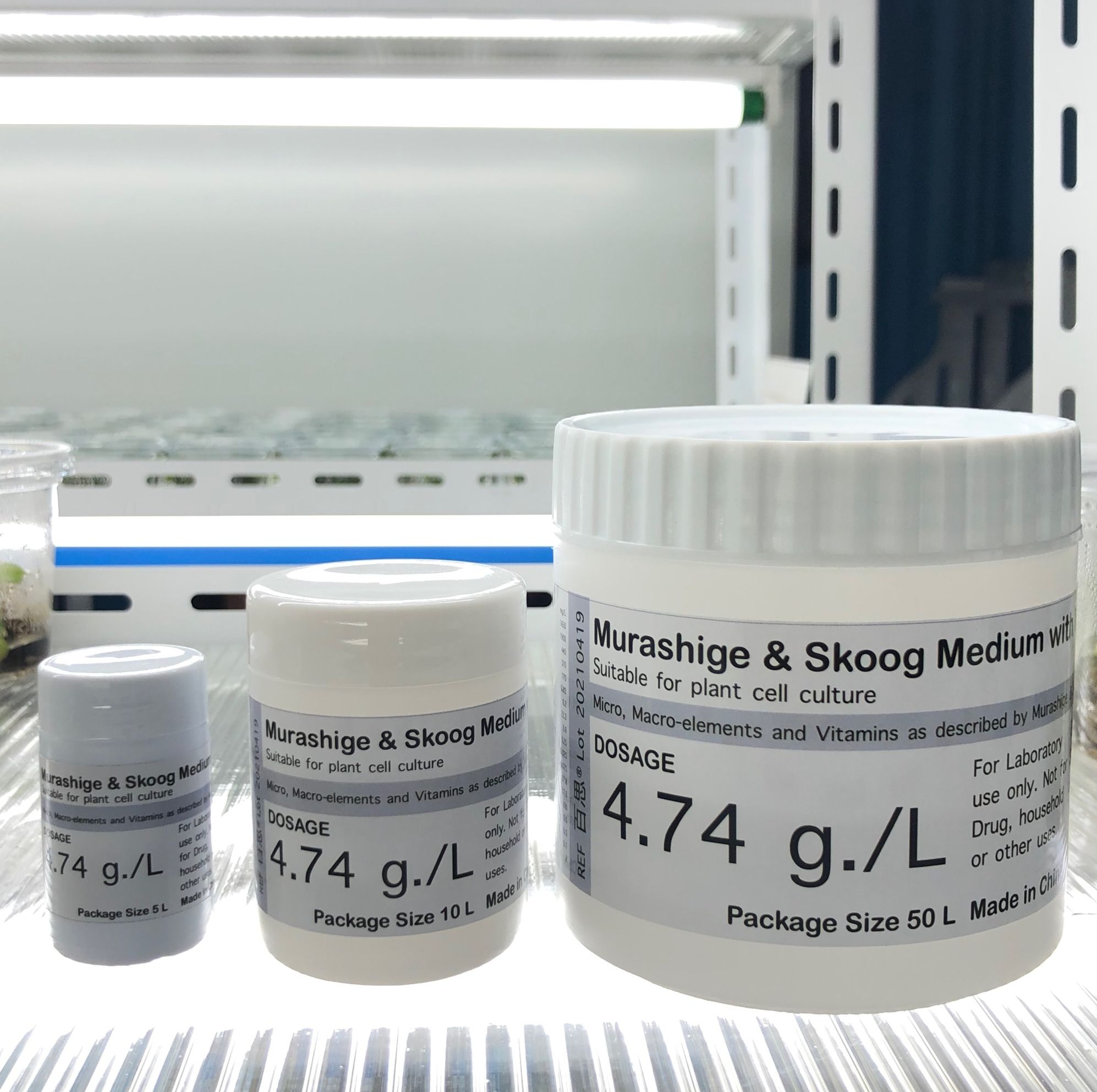 อาหารเพาะเลี้ยงเนื้อเยื่อพืช อาหาร MS plant tissue culture อาหารวุ้น ...