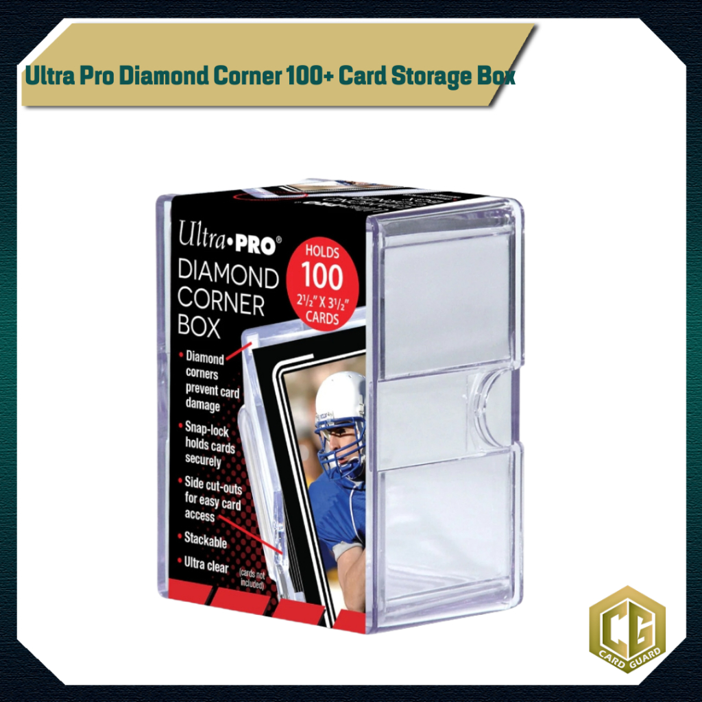 Card Guard Ultra Pro Diamond Corner 100 Card Storage Box - Card Guard ...
