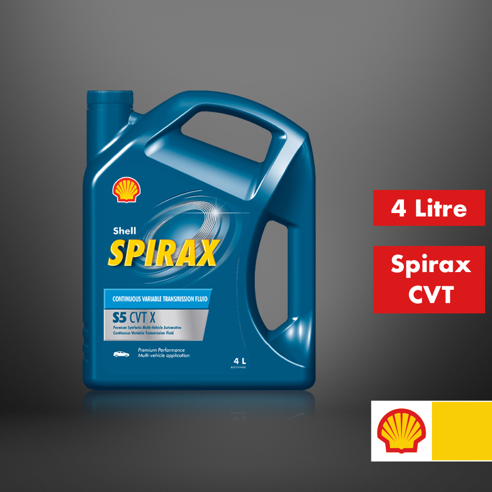 SHELL น้ำมันเกียร์อัตโนมัติ CVT เกรดสังเคราะห์แท้ Spirax S5 CVT X (4 ...