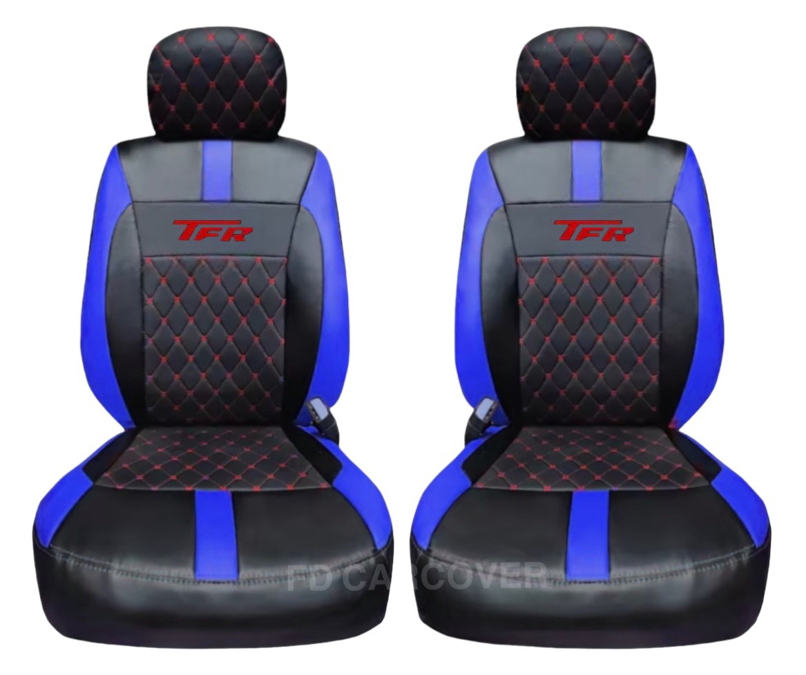 🔥ส่งฟรี🔥 1 คู่ หุ้มเบาะรถยนต์แบบสวมทับ ลาย VIP 5D ISUZU TFR | Lazada.co.th