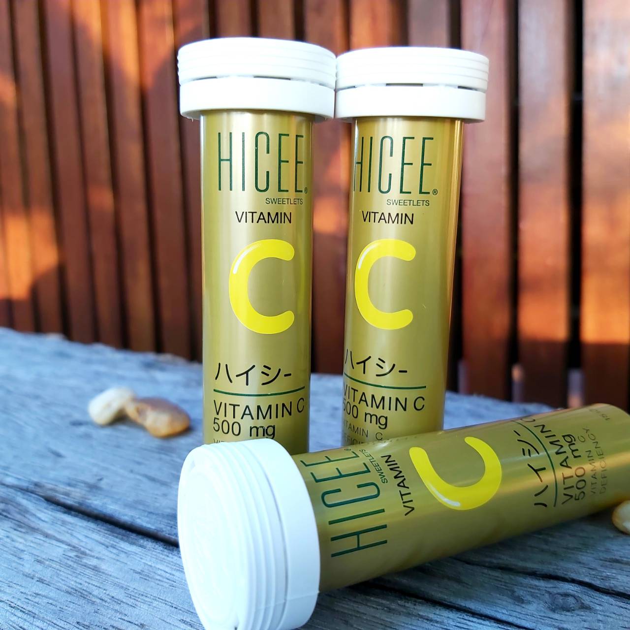 HICEE Sweetlets Vitamin C 500 mg. ไฮซี วิตามิน ซี ชนิดอม 15 เม็ด [10 ...