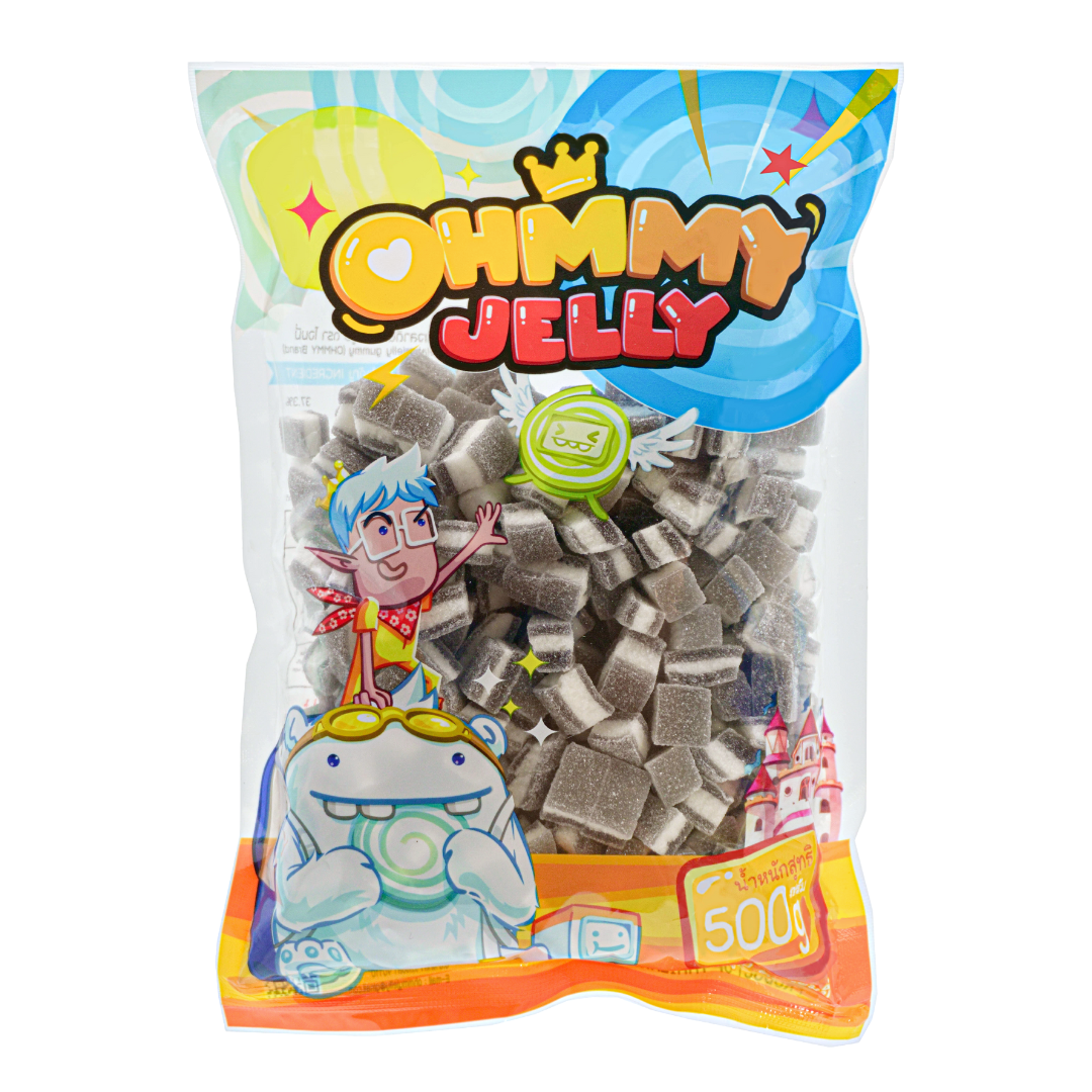 Ohmmy Jelly / โอมมี่เยลลี่ - กัมมี่เยลลี่ แพนด้า โคล่า 500 กรัม [รสโค ...