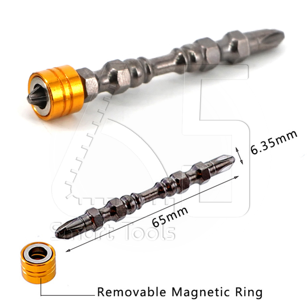 65SmartTools ดอกไขควงแฉก พร้อมแม่เหล็กกำลังสูง (S1) - 65SmartTools - ThaiPick