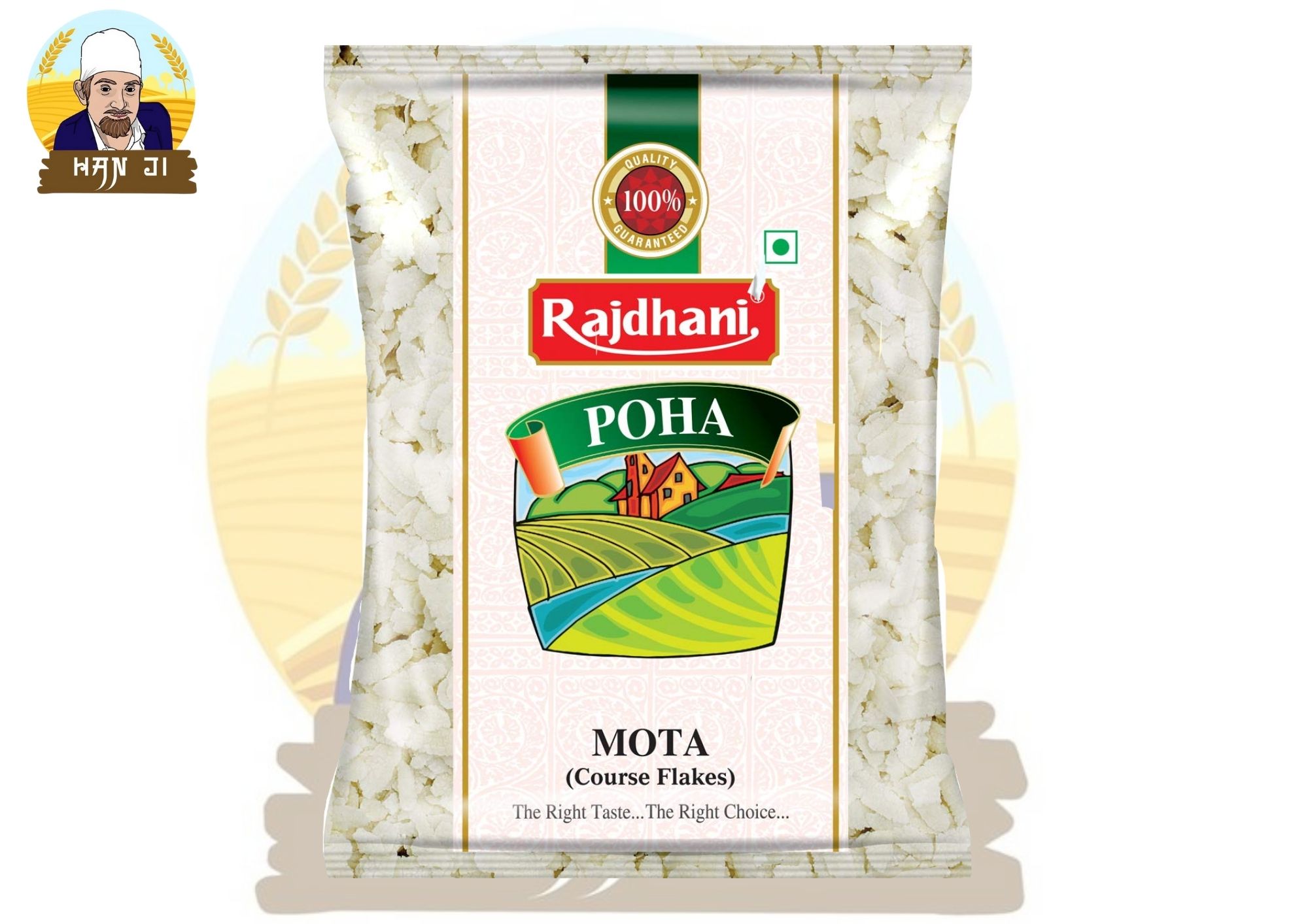 Rajdhani Poha 500g ข้าวเม่าอินเดีย | Lazada.co.th