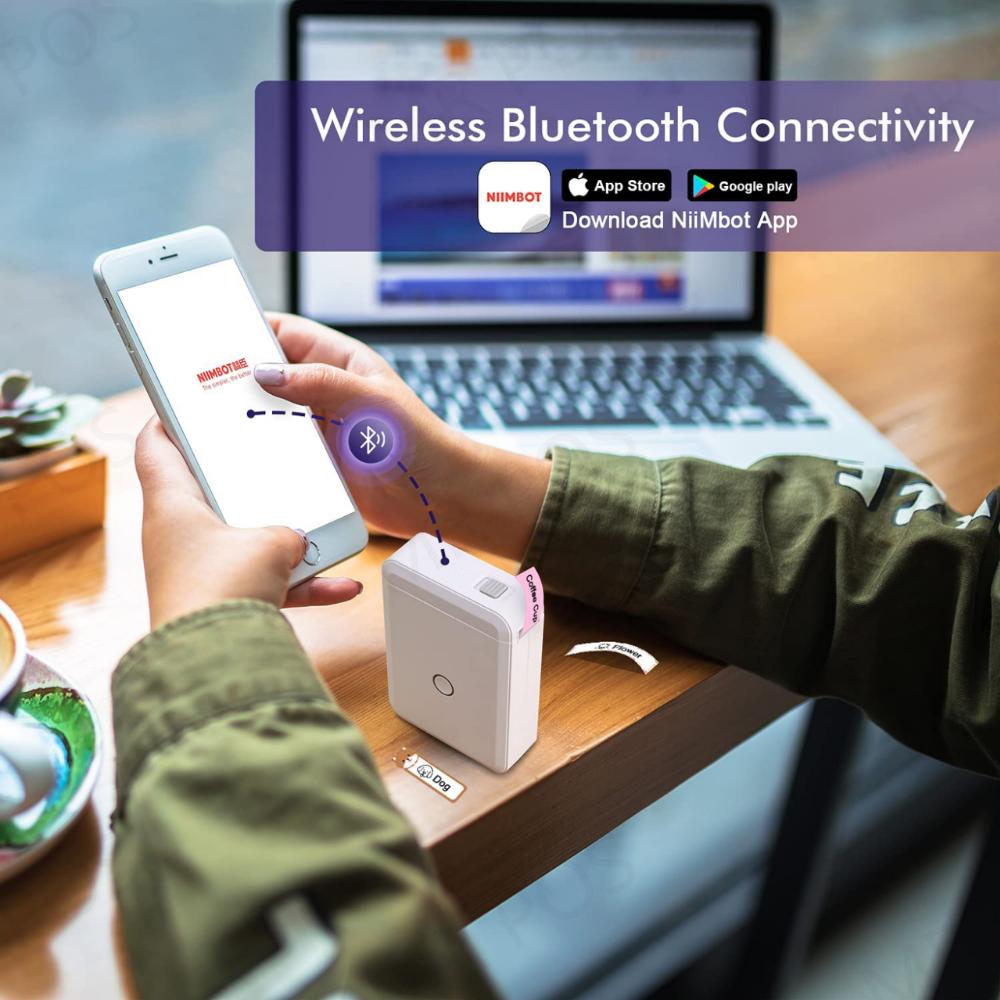 Niimbot D110 D11 Portable Label Printer Mini Pocket Stickers Maker ...