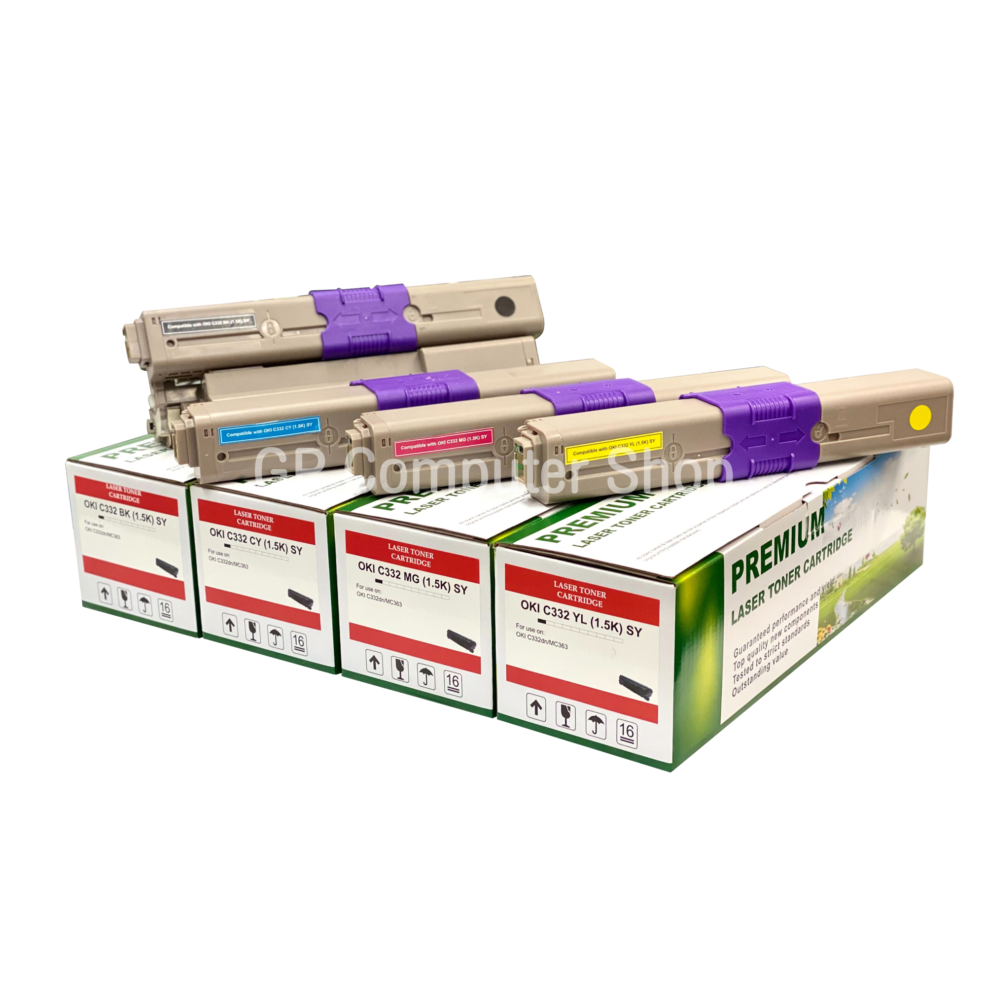 Boom+ / Oki / C332 / ตลับหมึกเลเซอร์เทียบเท่า / C332dn / MC363 / สีดำ ...