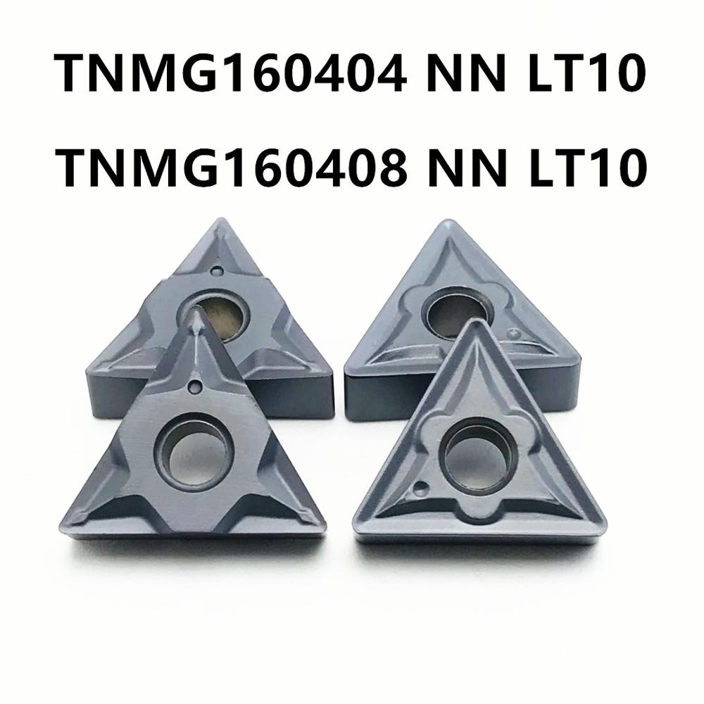50Pcs TNUX160404R NN LT10 TNUX1604สามเหลี่ยมเครื่องกลึงใส่ตัดการหมุนคาร์ไบด์ที่ระบุได้แทรก ...