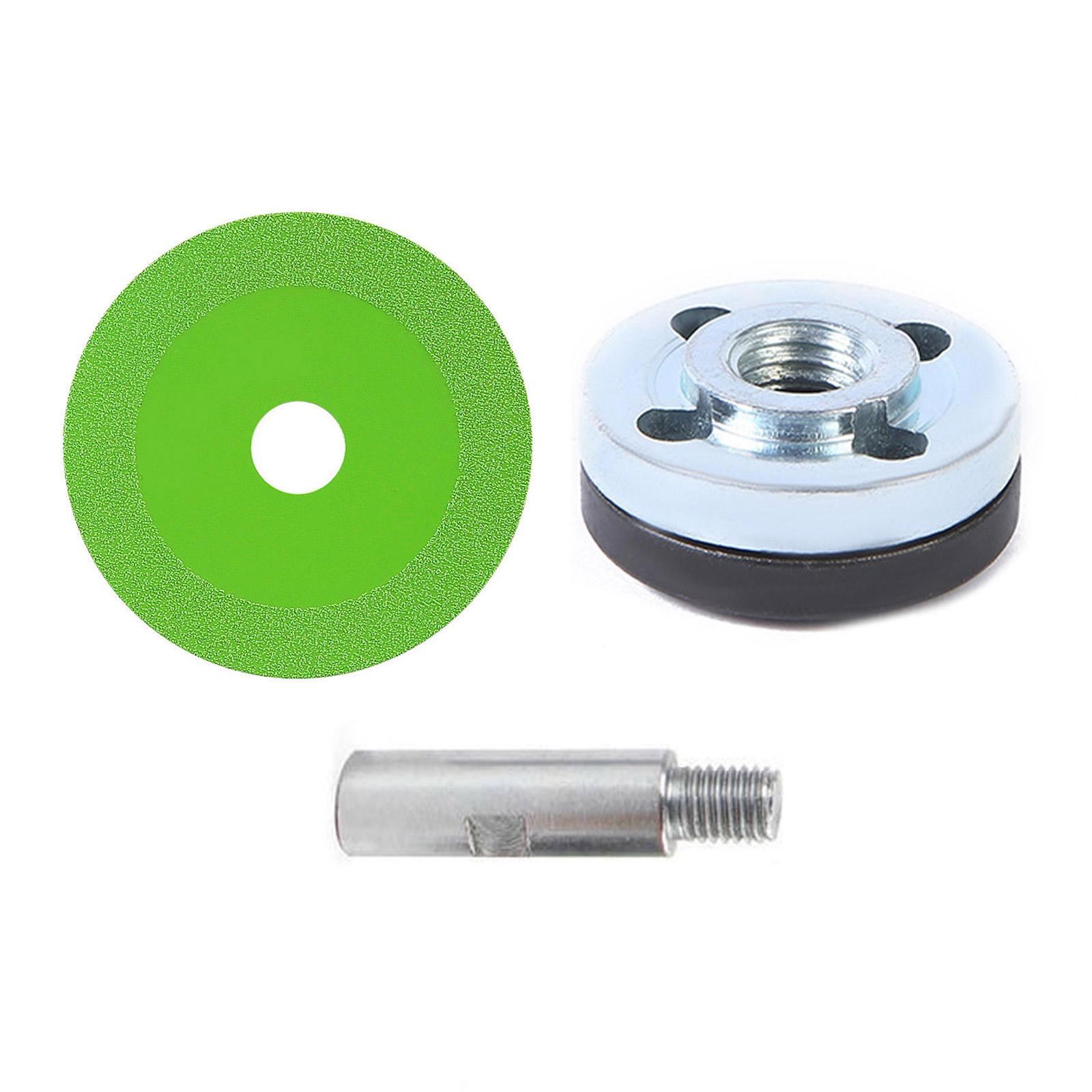 Angle Grinder Circular Saw Blade And Extension Rod Adapter Glass ...
