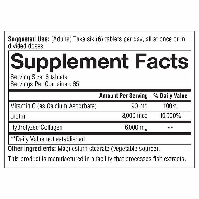 youtheory Collagen Plus Biotin 390 Tablets - EIMY SHOP - ThaiPick