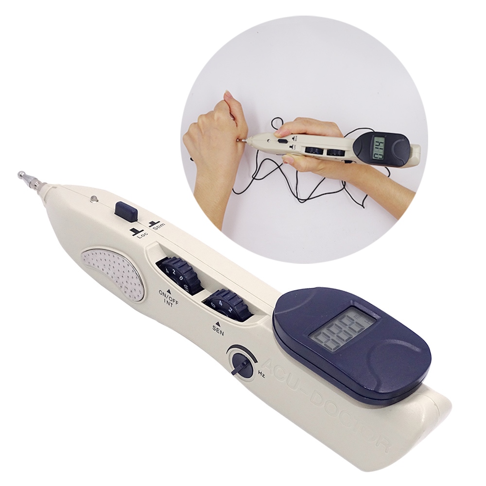 Electronic Acupuncture Pen Tens Point Detector With Digital Display ...