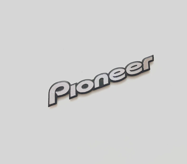 ราคาต่อ 1 ชิ้น Pioneer Hi-Fi logo for car audio ลำโพงตกแต่งสติกเกอร์ 3D ...