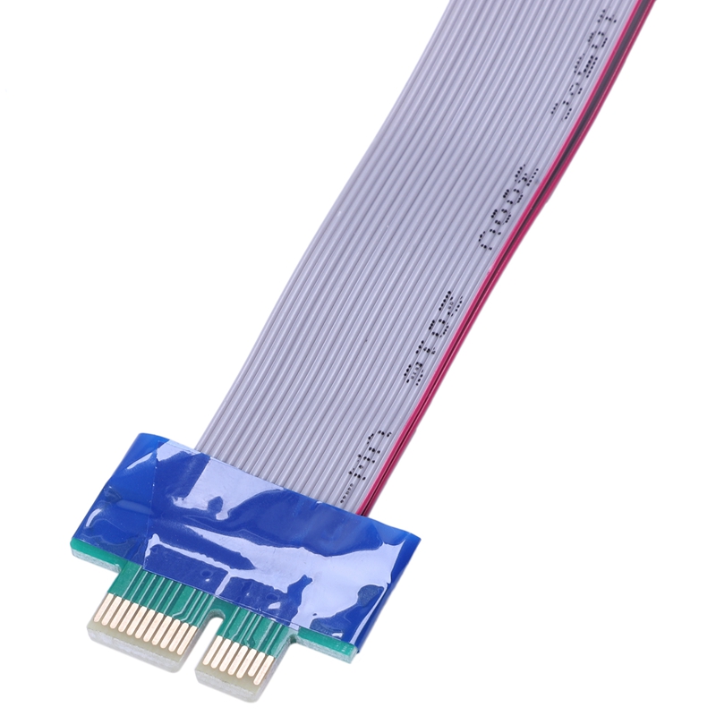 PCI-Express PCI-E 1X Riser Card Flex Extender Extension Cable for PC ...