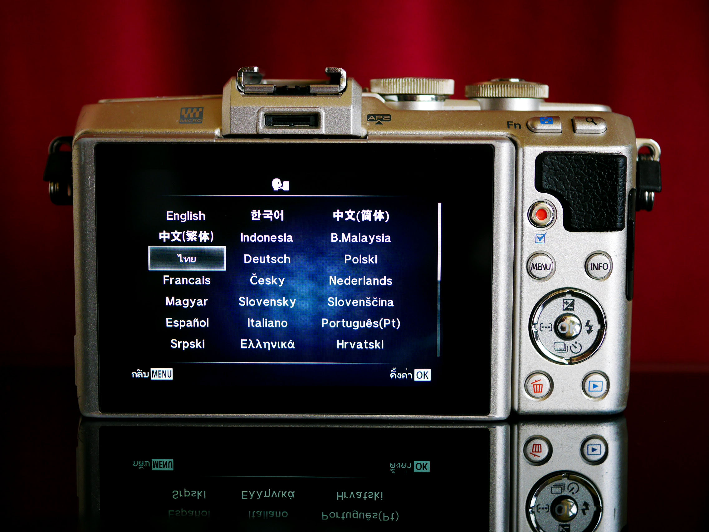 Olympus Pen E-PL7 Mirrorless Digital Camera Black Silver Body EPL7 EP ...