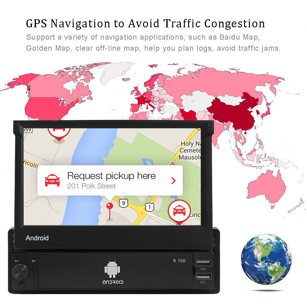 7 นิ้ว 1din เครื่องเสียงรถยนต์บลูทูธ android12 เครื่องเสียงรถยนต์ 232G เครื่องขยายเสียง wifi 2 ...