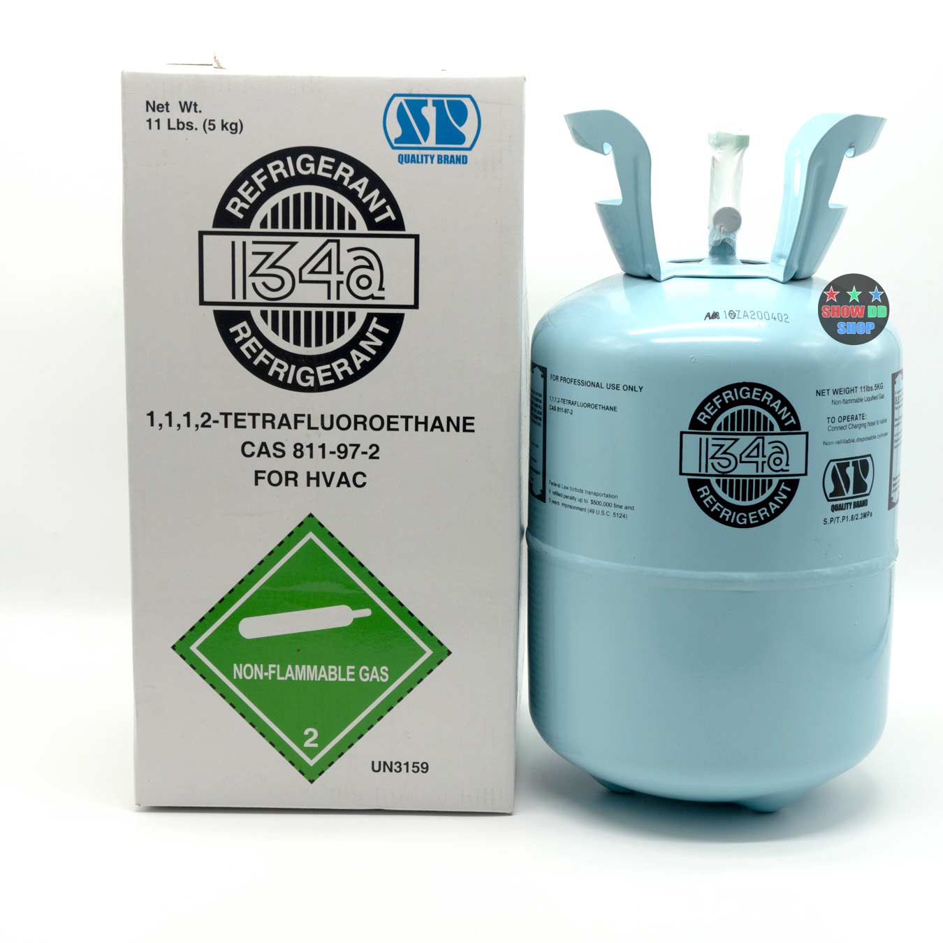 น้ำยาทำความเย็น น้ำยาแอร์ R-134a ยี่ห้อ MAXCOOL มี 2 ขนาด 3KG กับ 5KG น้ำยาตู้เย็น รถยนต์ ตู้แช่ ...