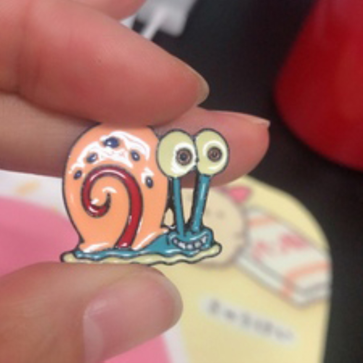 Cute Enamel Pins Cartoon Snail Brooches Shirt Lapel Bag Cute Animal ...