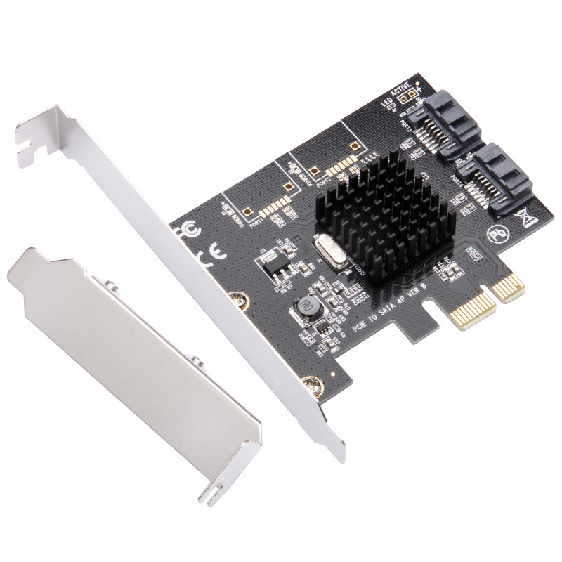 Pcie Pci Express To Sata3.0 2-Port Sata Iii 6G Expansion Controller ...