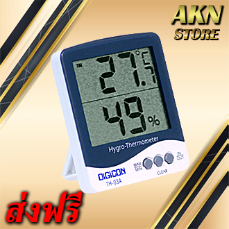 TH-03A DIGICON เครื่องวัดอุณหภูมิและความชื้น Thermo-Hygrometer รุ่น TH-03A ยี่ห้อ DIGICON ...