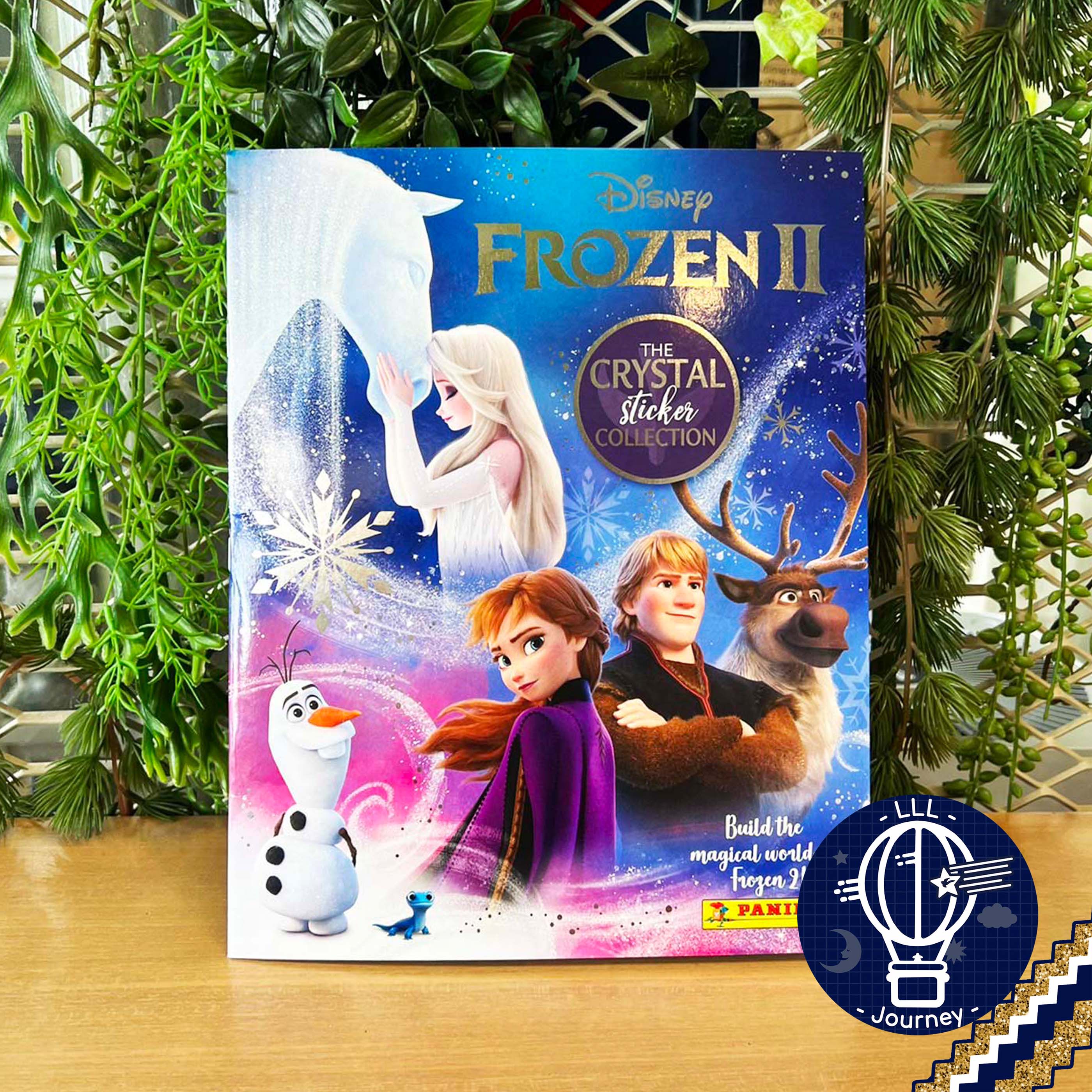Panini Frozen 2 Album/ Collectible Crystal Sticker Frozen II ห่อของขวัญ ...