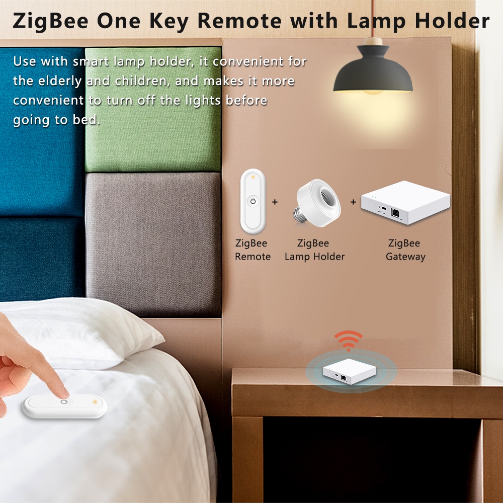 Zigbee 3.0 Wireless 12 Push Button Remote Tuya Devices Scene Automation Control Via Smart Life ...