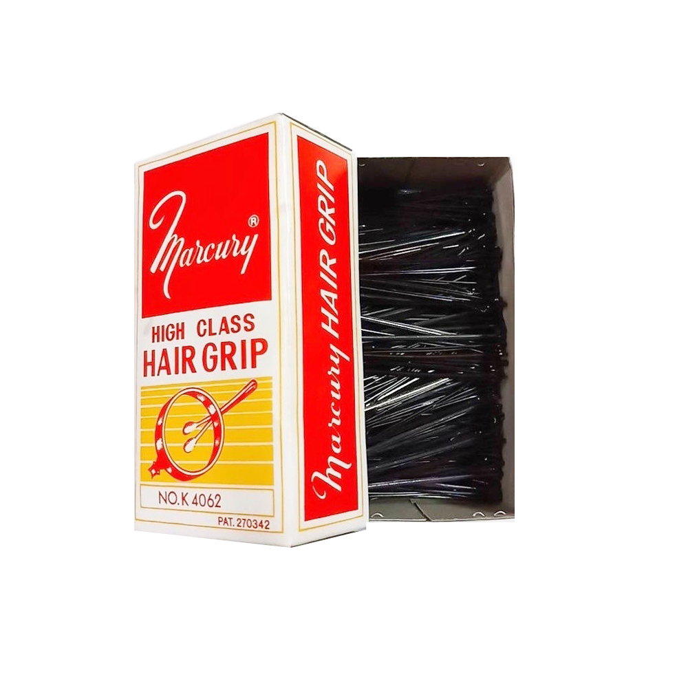 Marcury High Class Hair Grip กิ๊บดำ มีปุ่ม เมอร์คิวรี่ กิ๊บดำมีตุ่ม ...