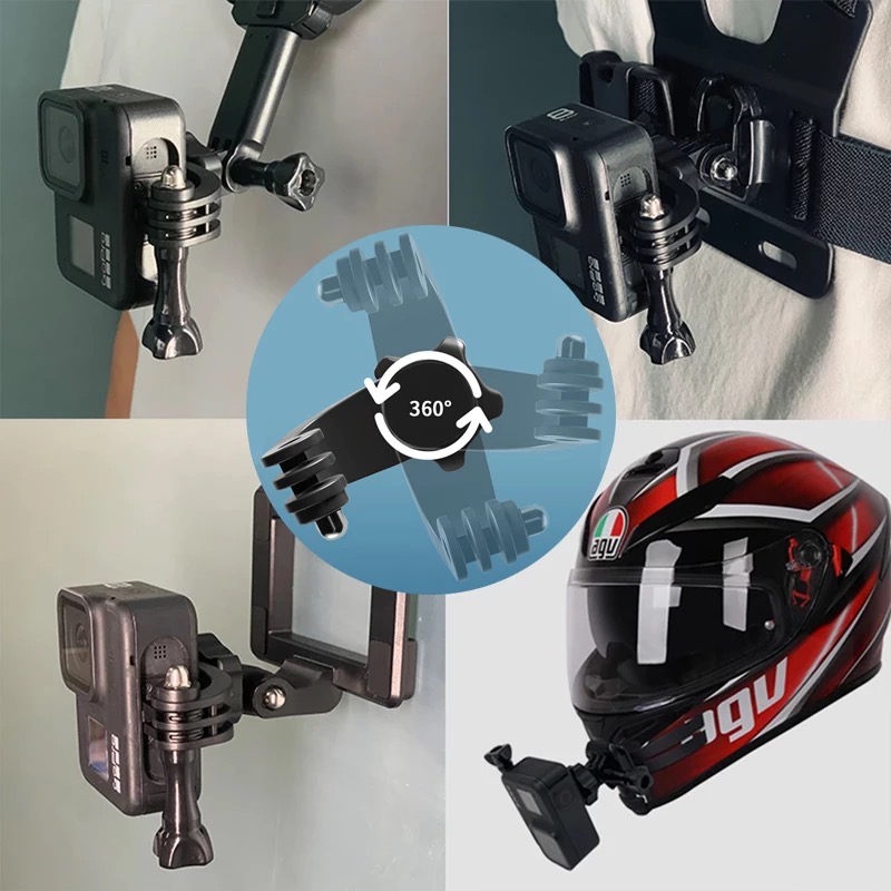 Universal 360 Degree Vertical Bracket Adapter For GoPro 1110987 ...