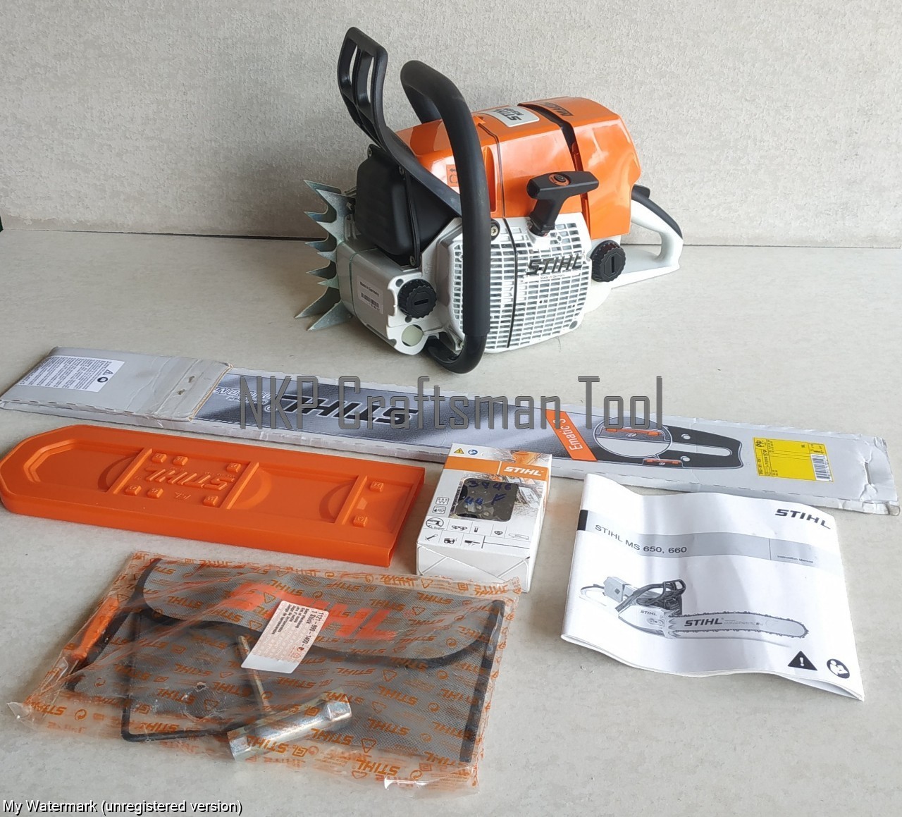 [ของแท้ 💯 %] เลื่อยยนต์ STIHL รุ่น MS 660 บาร์ 30นิ้ว กำลัง 7.1 แรงม้า ...