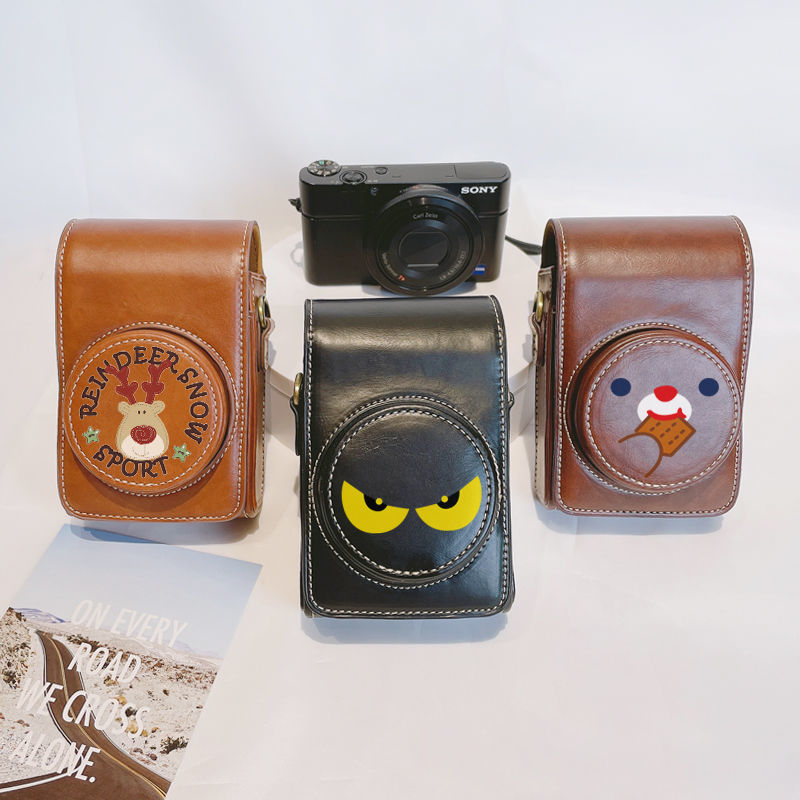 Cute Digital Camera Bag Suitable for Canon G7XG7X2G7X3 zv-1RX100M7M6 ...