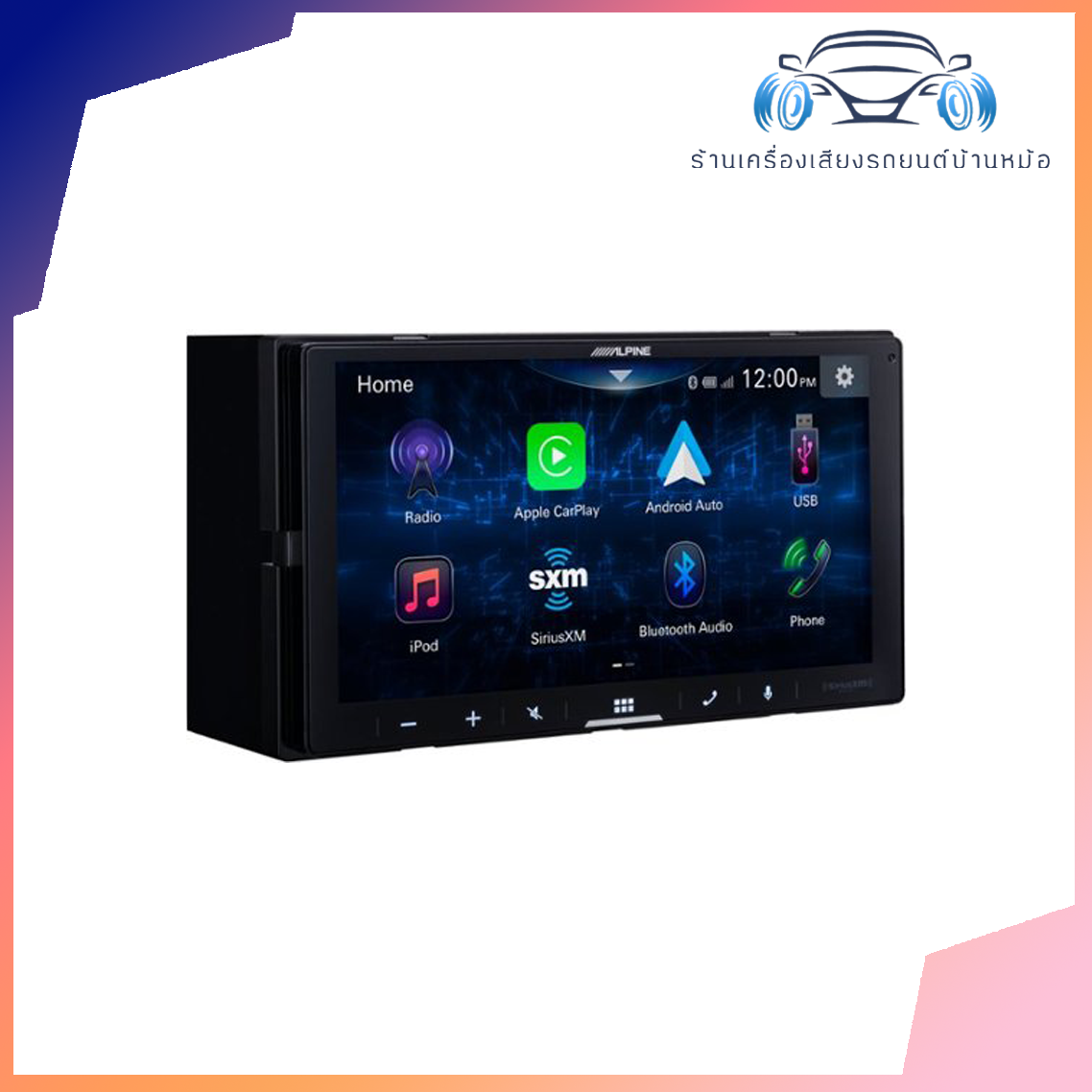 ALPINE iLX-W670E วิทยุ 2din 7" / แอนดรอยด์ออโต้ / แอปเปิ้ลคาร์เพลย์ ...