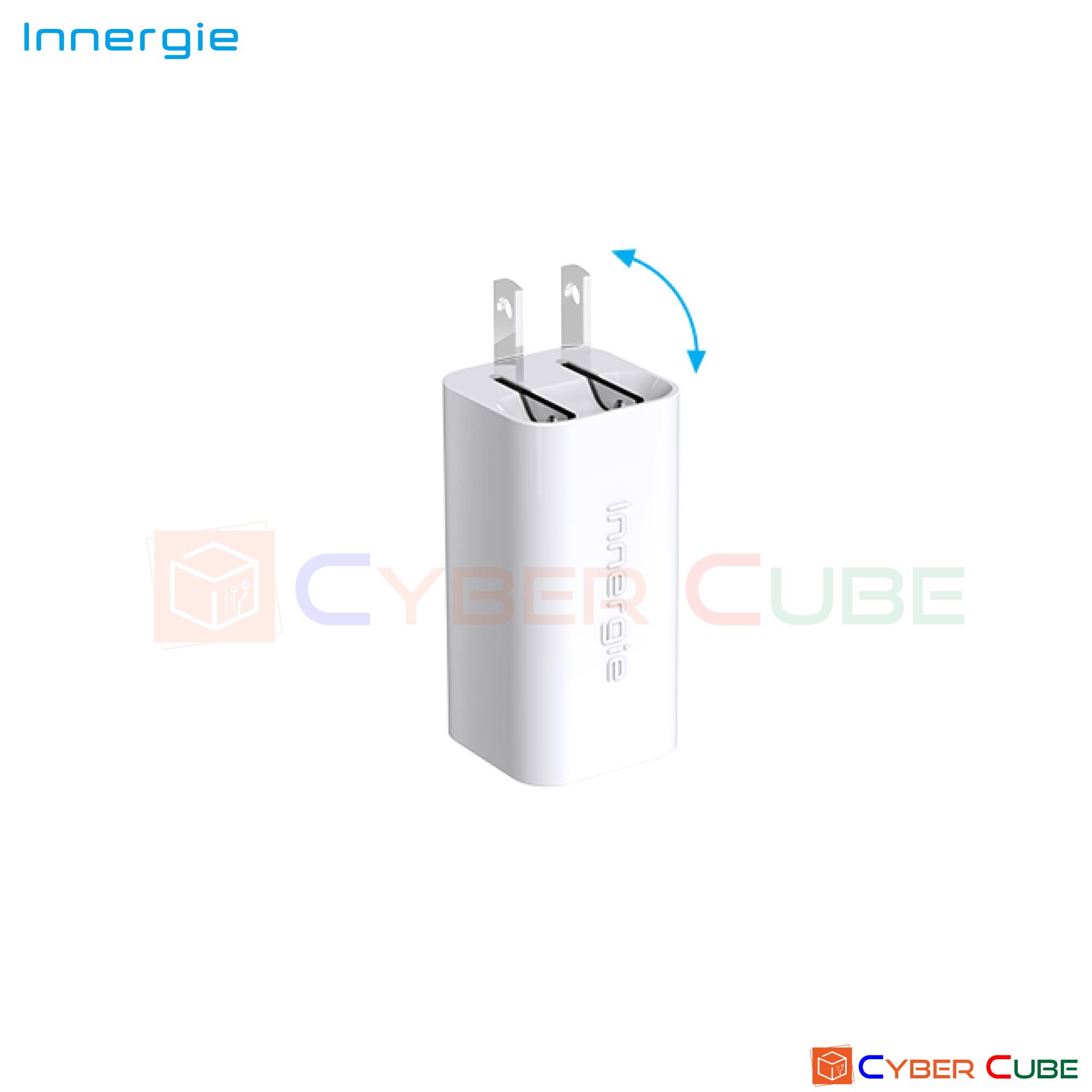 Innergie 65U Pro (Fold) Laptop Power Adapter 65W (White) / อะแดปเตอร์ ...