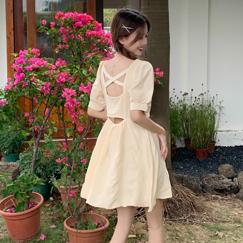 Pretty Annie เดรส ชุดเดรส ชุดเดรสผู้หญิง ชุดผู้หญิง ฤดูใบไม้ผลิ ฤดูร้อน ...