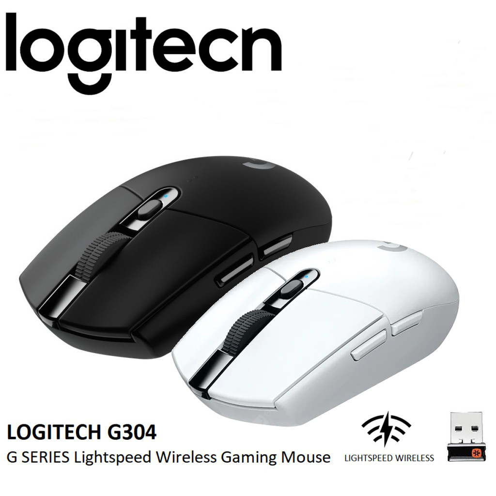 (รับประกัน 2 ปี)Logitech G304 LIGHTSPEED Wireless Gaming Mouse 12000 DPI ปุ่มมาโคร 6 ปุ่ม ของแท้ ...
