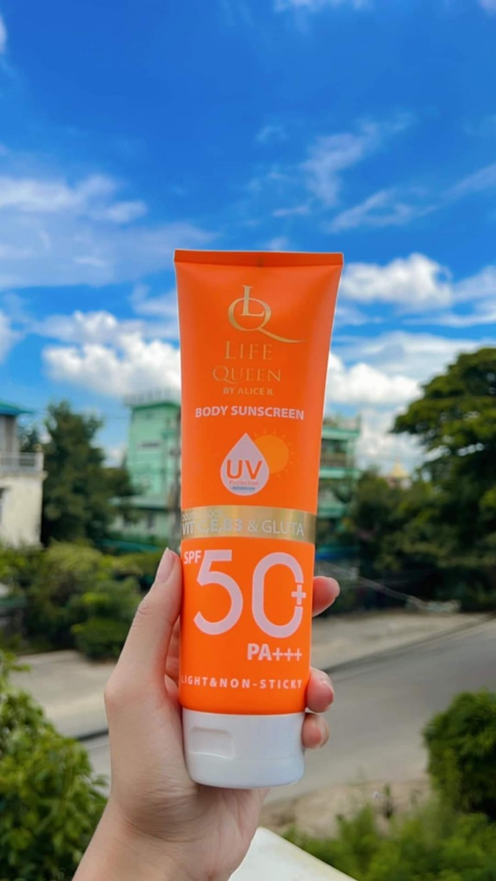 LQ - Life Queen Body Sunscreen 💁‍♀️🌞☀️ SPF 50+PA+++ | Lazada.co.th
