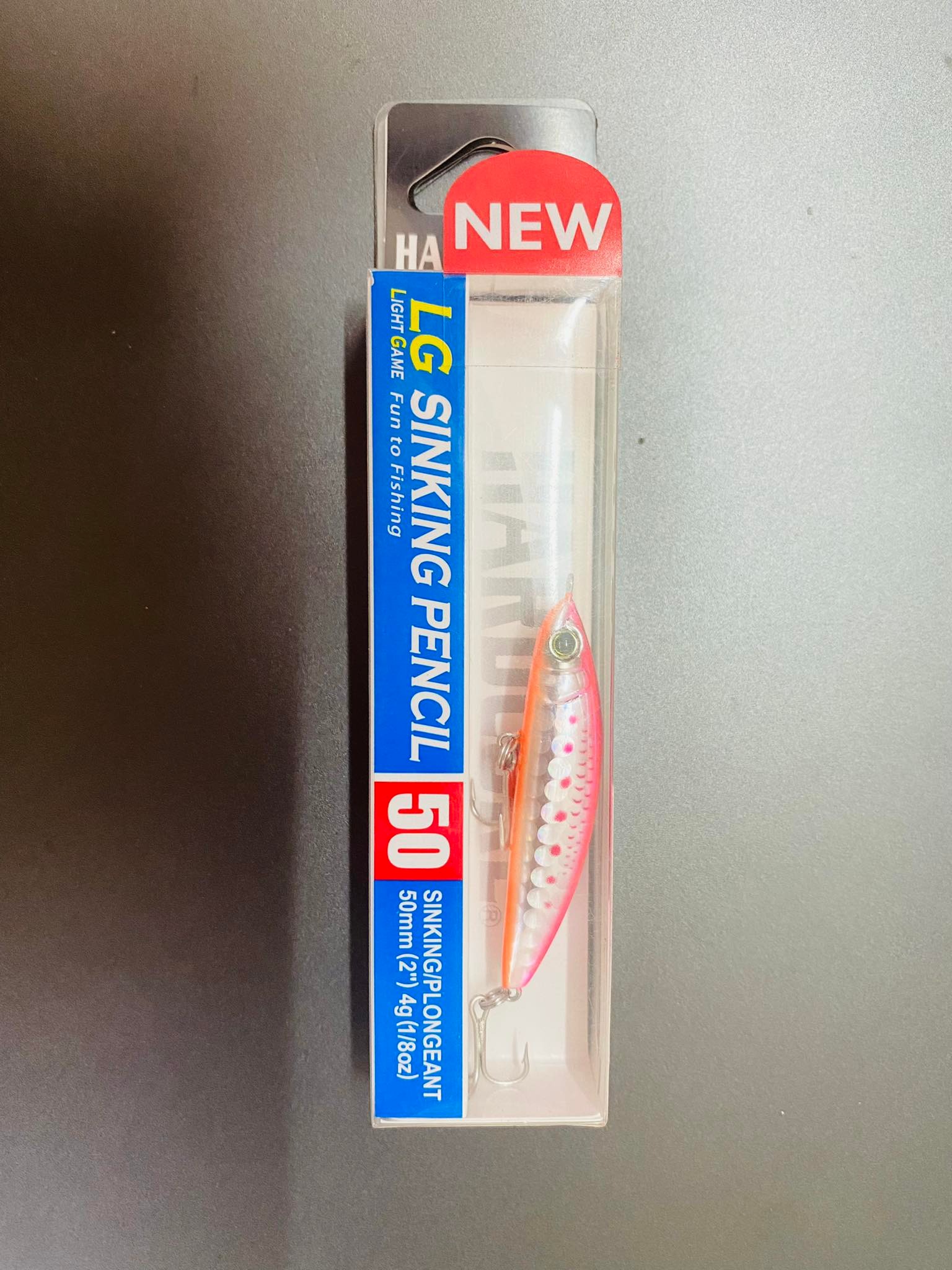 DUEL Hardcore LG Sinking_pencil 50s 4g. เหยื่อปลอม ของแท้ เหยื่อตกปลา ...