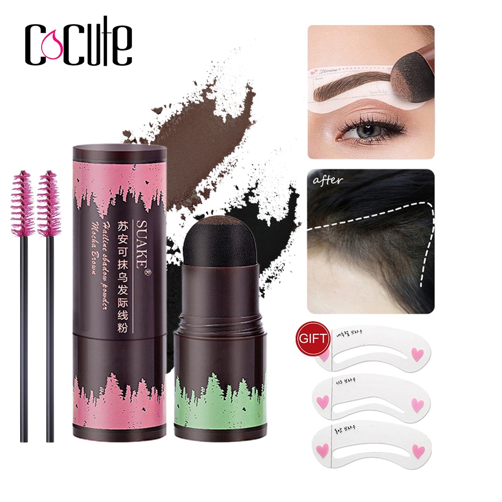 BH Hair Shadow Powder Eyebrow Stamp Waterproof Multi-use Trimming ...
