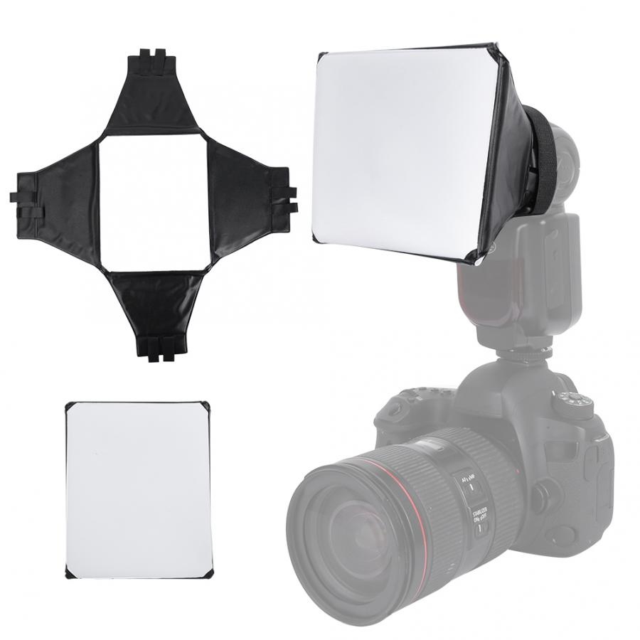 Photography Flash Softbox Diffuser Mini Softbox Kit Camera Photo ...