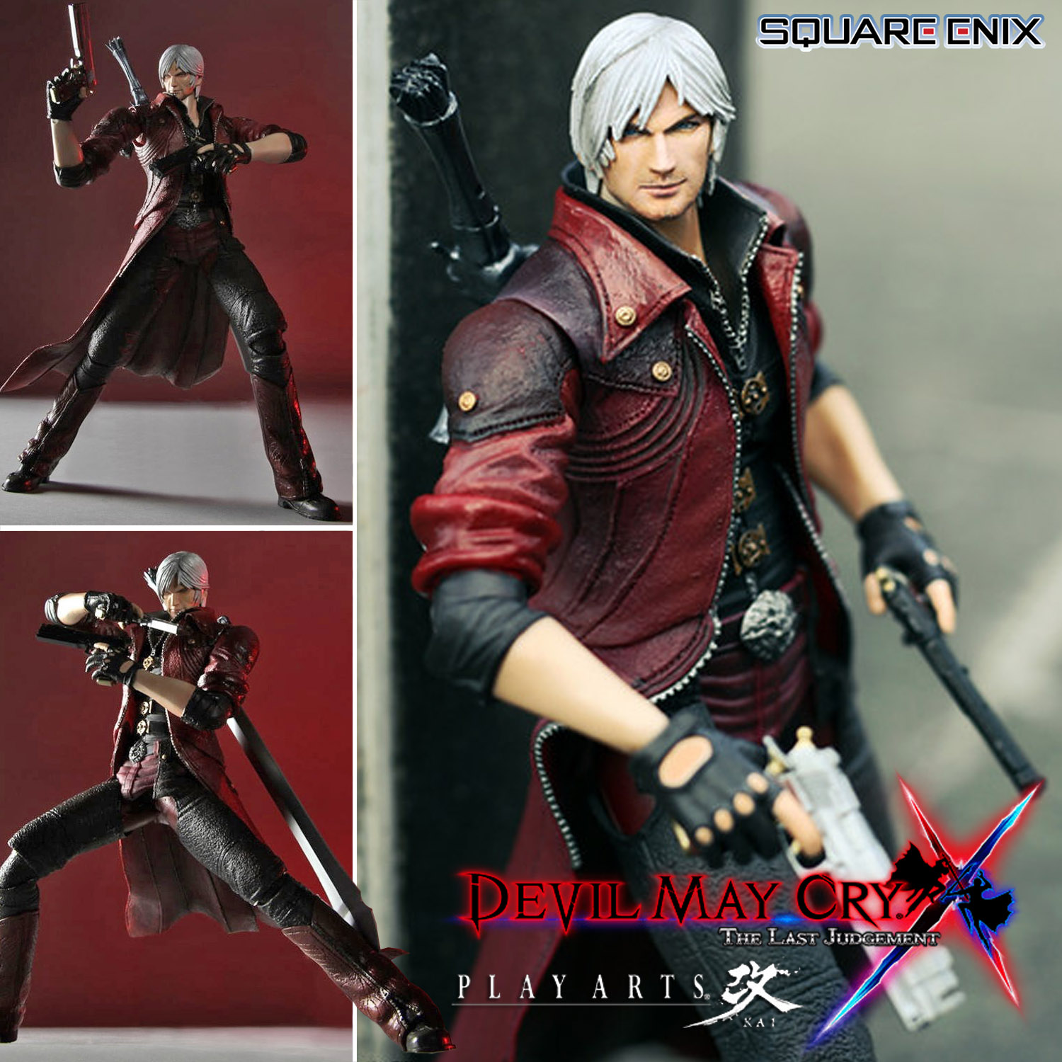 Figma ฟิกม่า งานแท้ 100% Figure Action Square Enix Play Arts Kai จาก ...