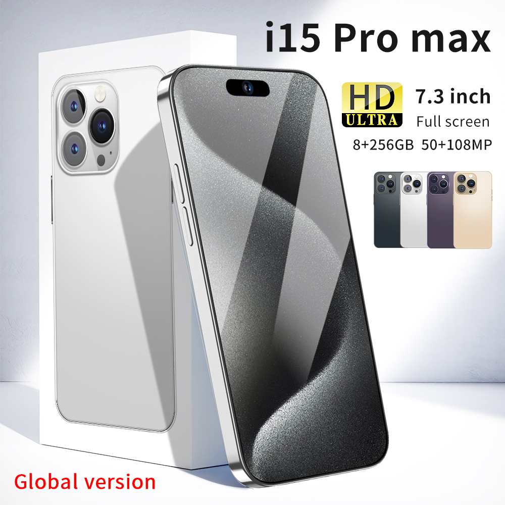โทรศัพท์มือถือ iP15 Pro Max มือถือ 6GB / 128GB 6.7 นิ้ว เครื่องศูนย์ใหม่เครื่องเดิมรับประกัน ...