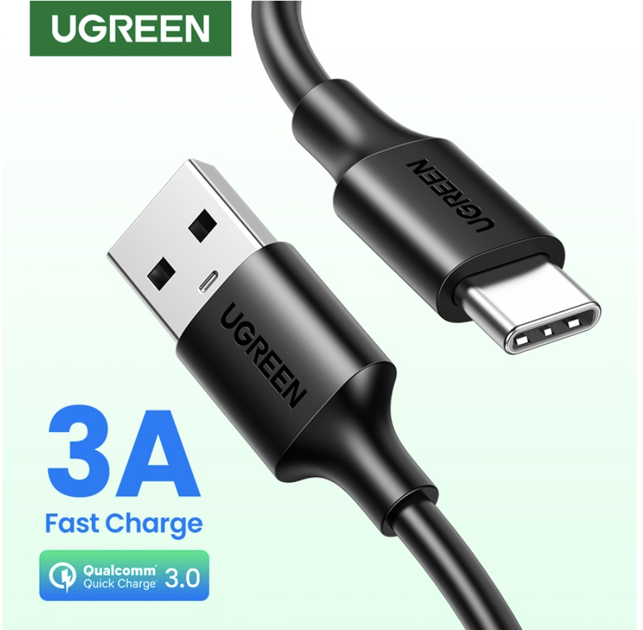 [ส่งไวจากไทย] สาย UGREEN 3A USB A to USB C Fast Charger cable ...