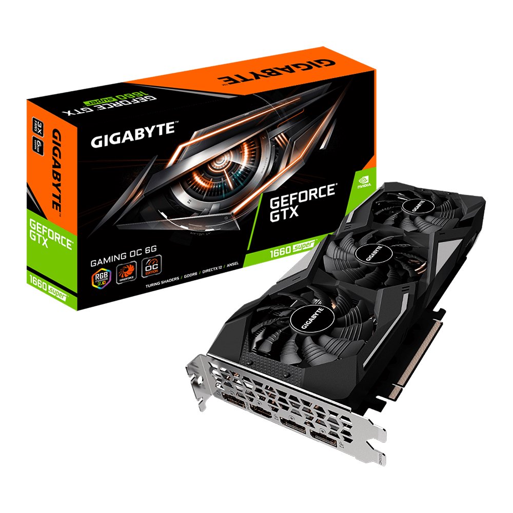 VGA (การ์ดแสดงผล) GIGABYTE GEFORCE GTX1660 SUPER GAMING OC 6G - 6GB ...