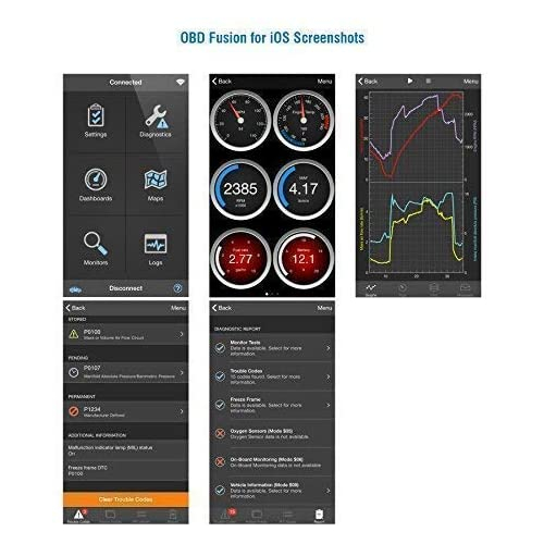Veepeak OBDCheck BLE OBD2 Bluetooth Scanner Auto OBD II Diagnostic Scan ...