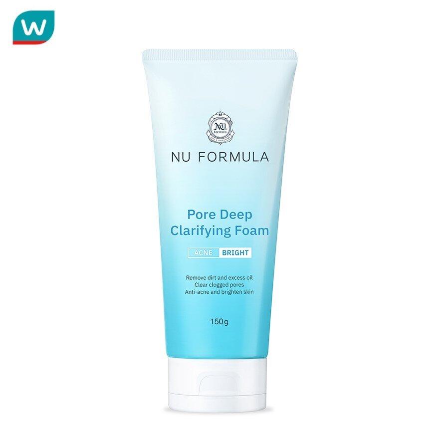 Nu Formula นู ฟอร์มูล่า พอร์ ดีพ แคลริฟายอิ้ง โฟม 150 กรัม | Lazada.co.th