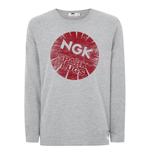NGK SPARK PLUG T SHIRT VINTAGE GARAGE RACINT 002VT เสื้อยืด รถซิ่ง วิน ...