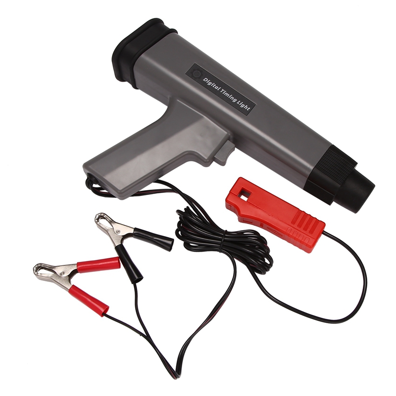 12v Car Digital Engine Timing Light With Led Display Ignition Timing Strobe Light Inductive