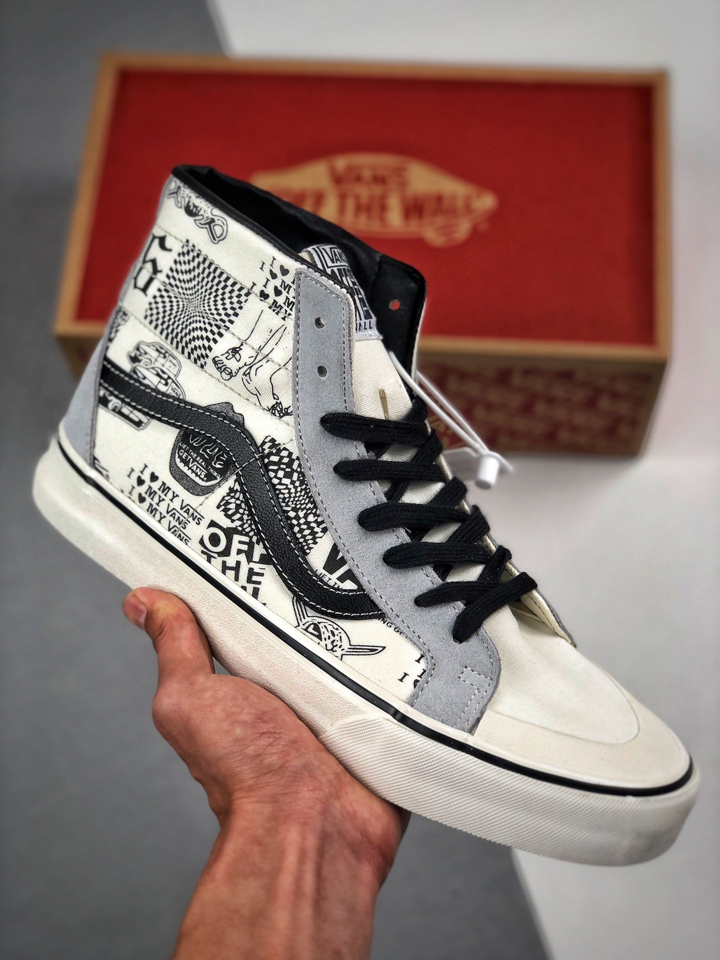 Vans Sk8-Hi sneakers Leisure Spring and summer 2020 shoes for men amd ...